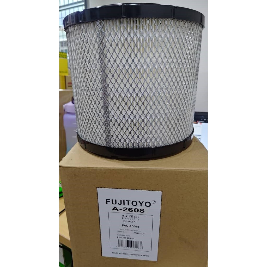 (LYW) Hino 300 Series EURO 4 Air Filter A-2608 17801-78110 (Fujitoyo ...