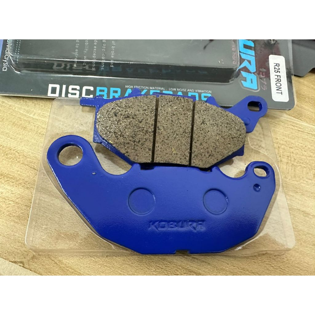 KOBURA R25 MT25 XMAX250 DISC BRAKE PAD FRONT & REAR / R25 MT25 XMAX250 ...