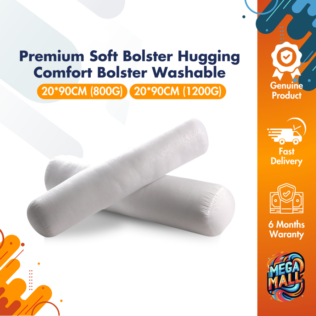 Premium Soft Bolster Hugging Comfort Bolster Washable High Quality Soft ...