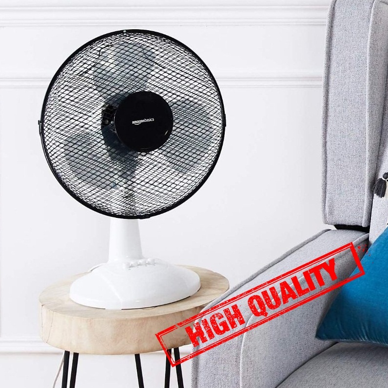 12inch Table Desk Fan with 3-Speed [BRAND AMAZON] / Standing Fan ...