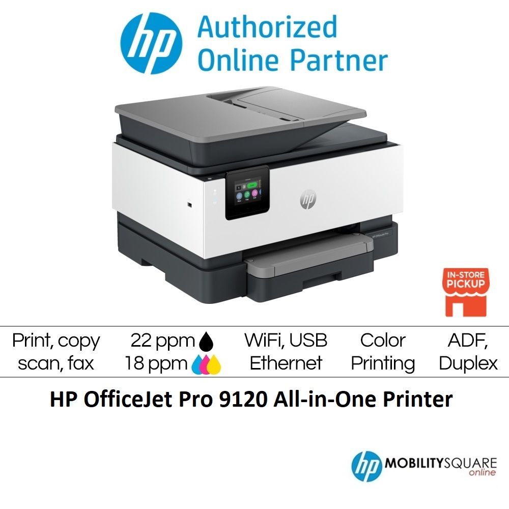 HP OfficeJet Pro 9120 All-in-One Printer * Redeem RM80 e Wallet ...