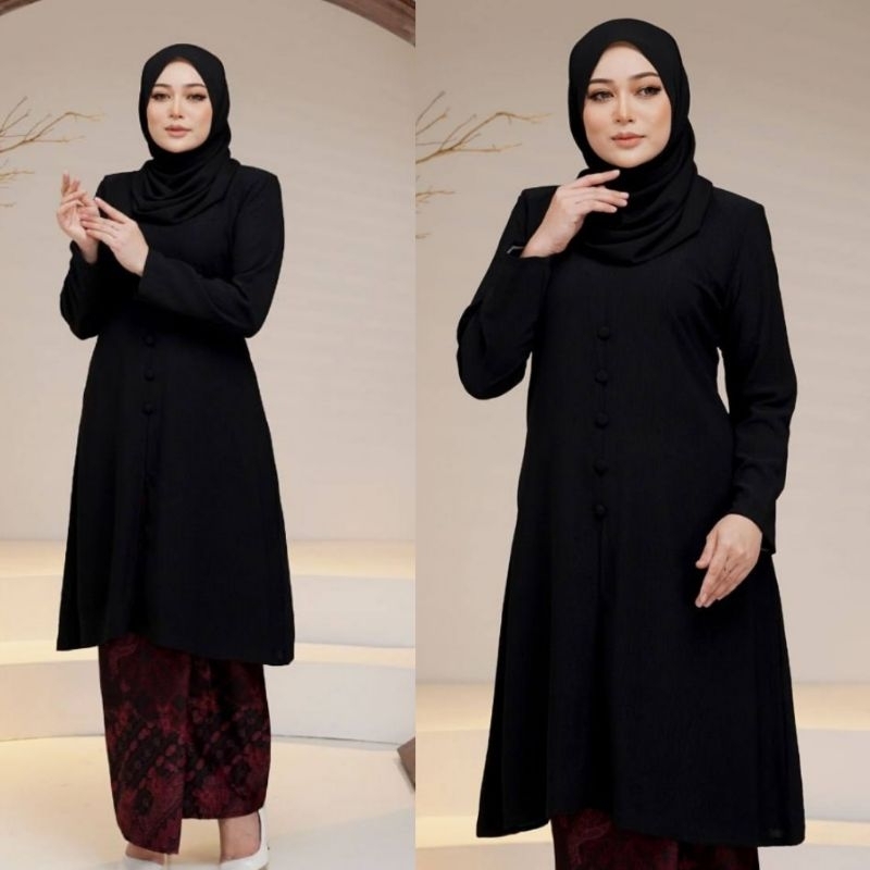 Baju kurung moden plussize XS-5XL Baju kebarung labuh plussize baju ...