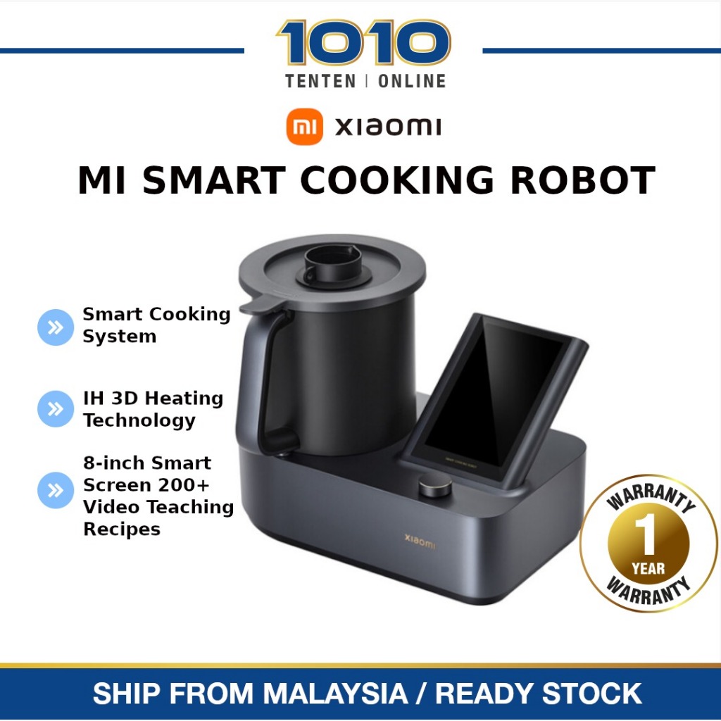 Xiaomi Mi Smart Cooking Robot 35 Functions in 1 Machine 3D Heating ...