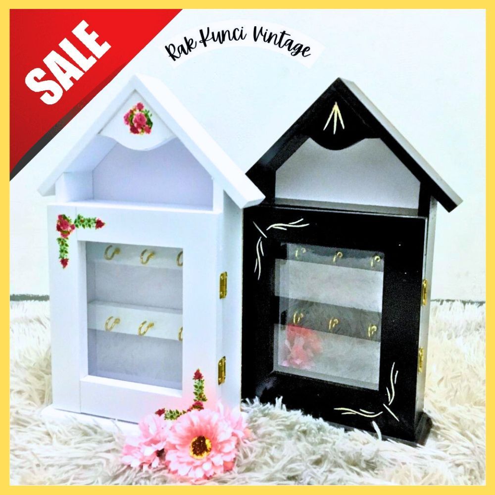 KUNCI KAYU 6 HOOK KEY HOLDER VINTAGE/TEMPAT LETAK | Shopee Malaysia