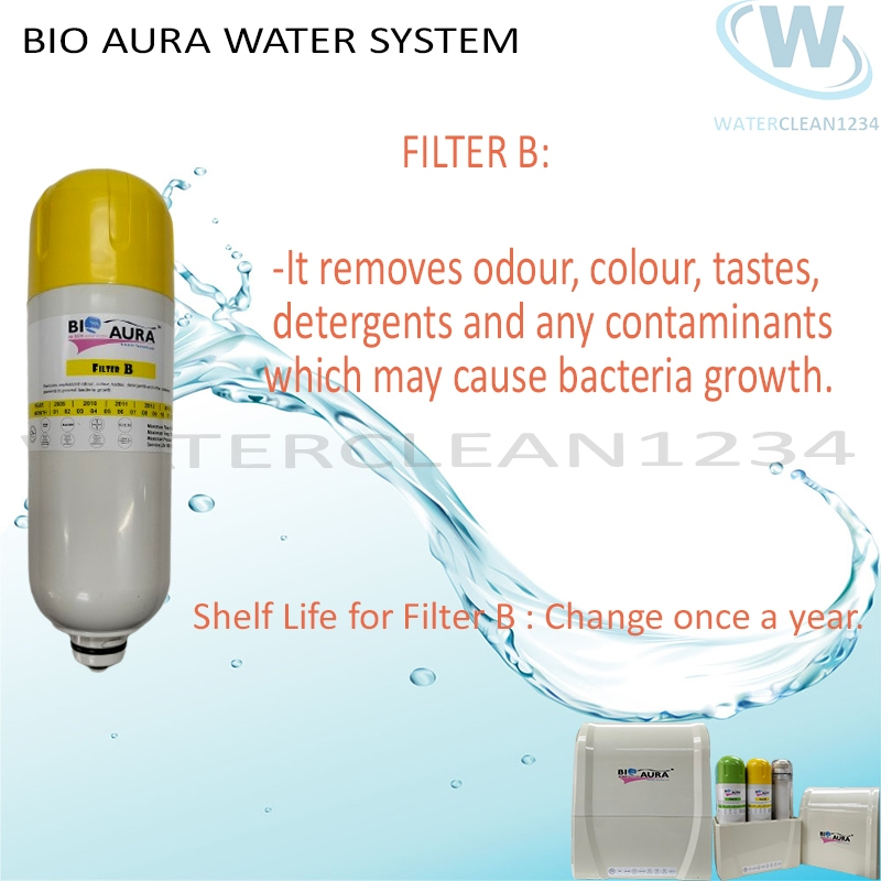 BIO AURA Water System ( Full Set / Filter Cartridge A,B,C,D,E,F ) - Bio ...
