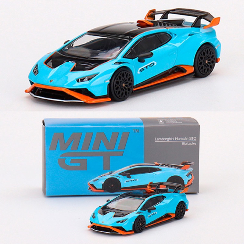 MINI GT 1:64 #475 Lamborghini Huracan STO Blu Laufey | Shopee Malaysia