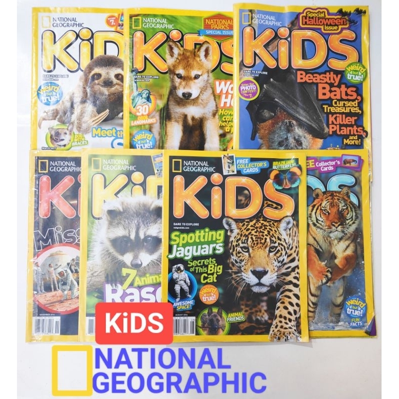 Kids National Geographic Science Magazine Primary Secondary Students ...