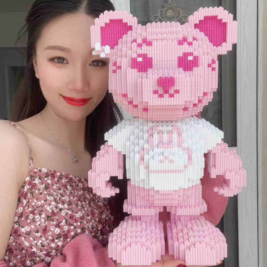 40CM Cubs Tribe Teddy Bear Connection Block with Original Box Building ...