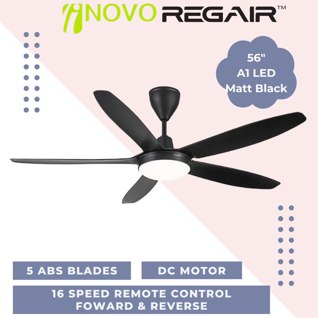 Regair Inovo A1 / A1 Led 40"/56" Ceiling Fan DC Motor Remote Control ...