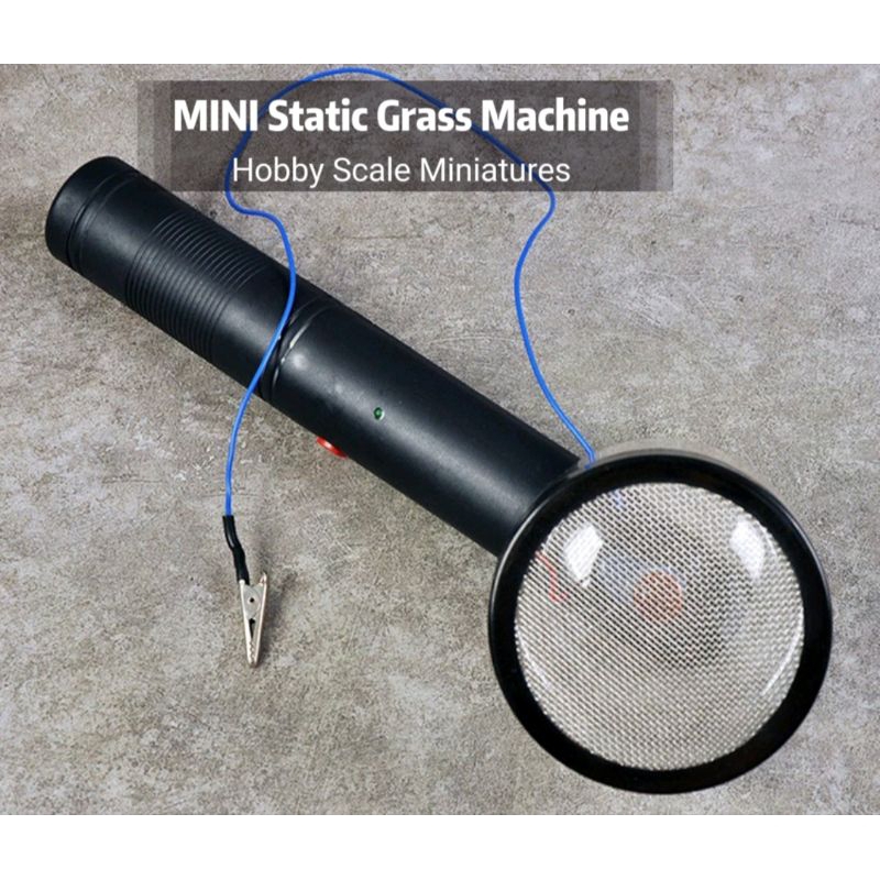 Static grass mini machine weed electrostatic grassHandheld Static Grass ...