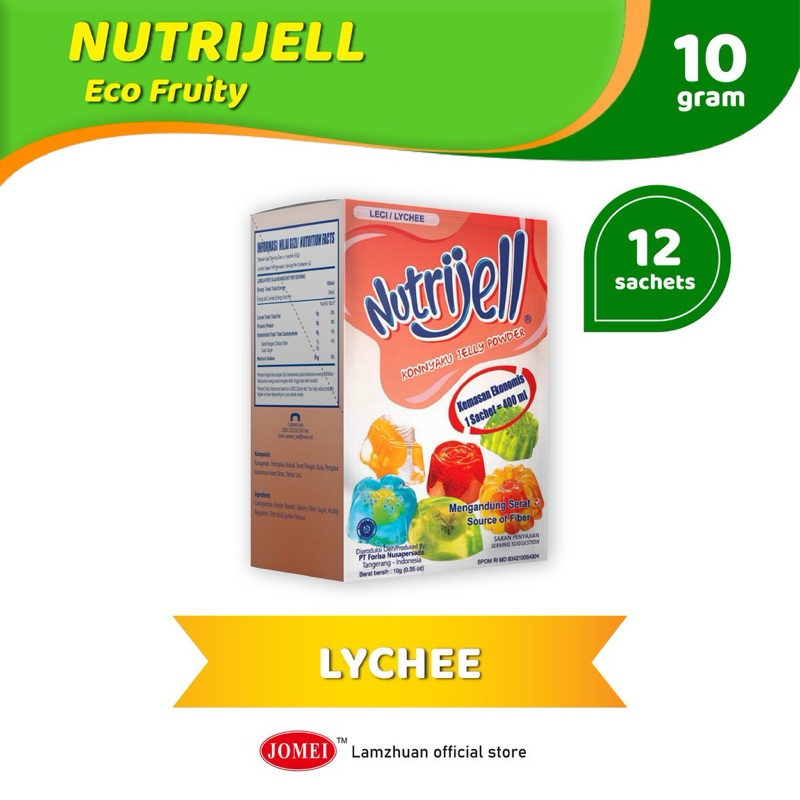 NUTRIJELL 💯% ORIGINAL HQ ,AGAR-AGAR PUDDING POWDER/ SERBUK AGAR-AGAR ...