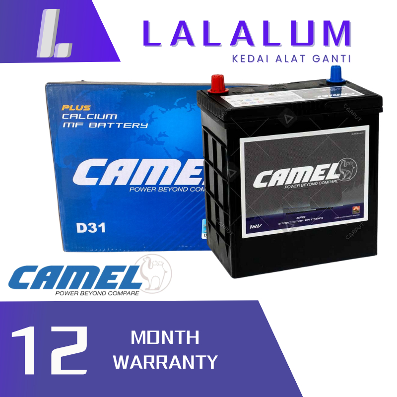 CAMEL M42R 50B20R Car Battery Kereta Bateri For Bezza/Myvi D20 18 ...