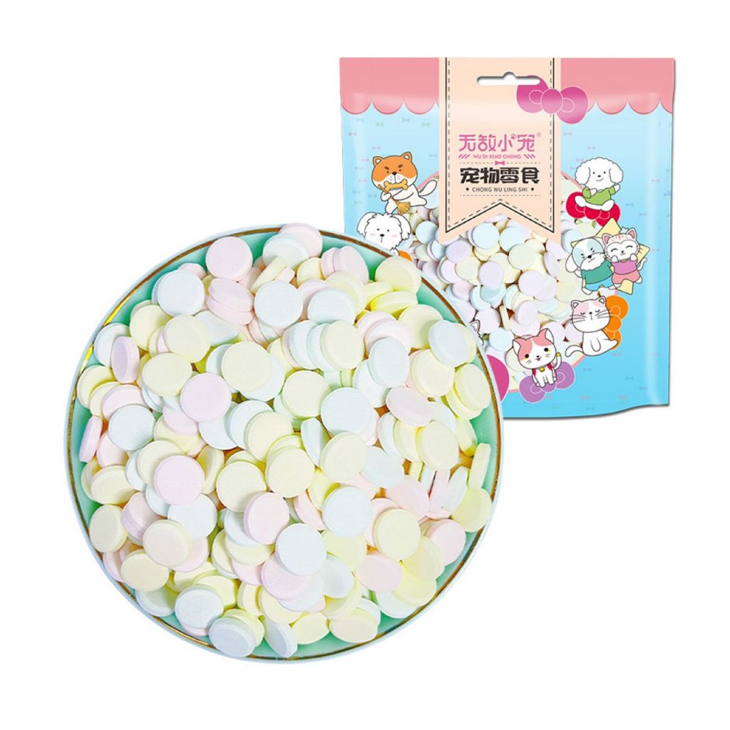 Fruit Milk Tablet Goat Milk Blueberry Strawberry Healthy Pet Treats 奶钙片 ...