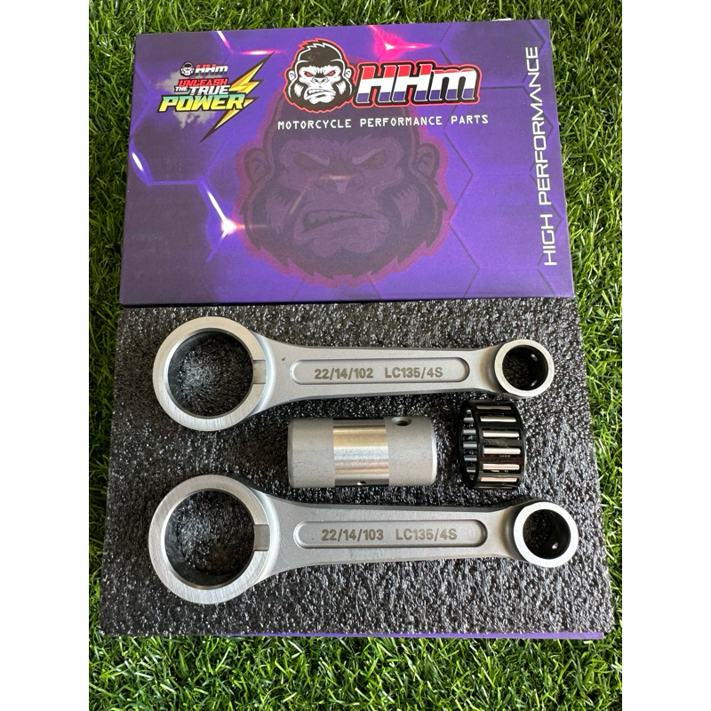 Y15 Y15ZR LC135 RS150 28Pin 22Pin Forged Con Rod Hhm S1 S2 100L 102L ...