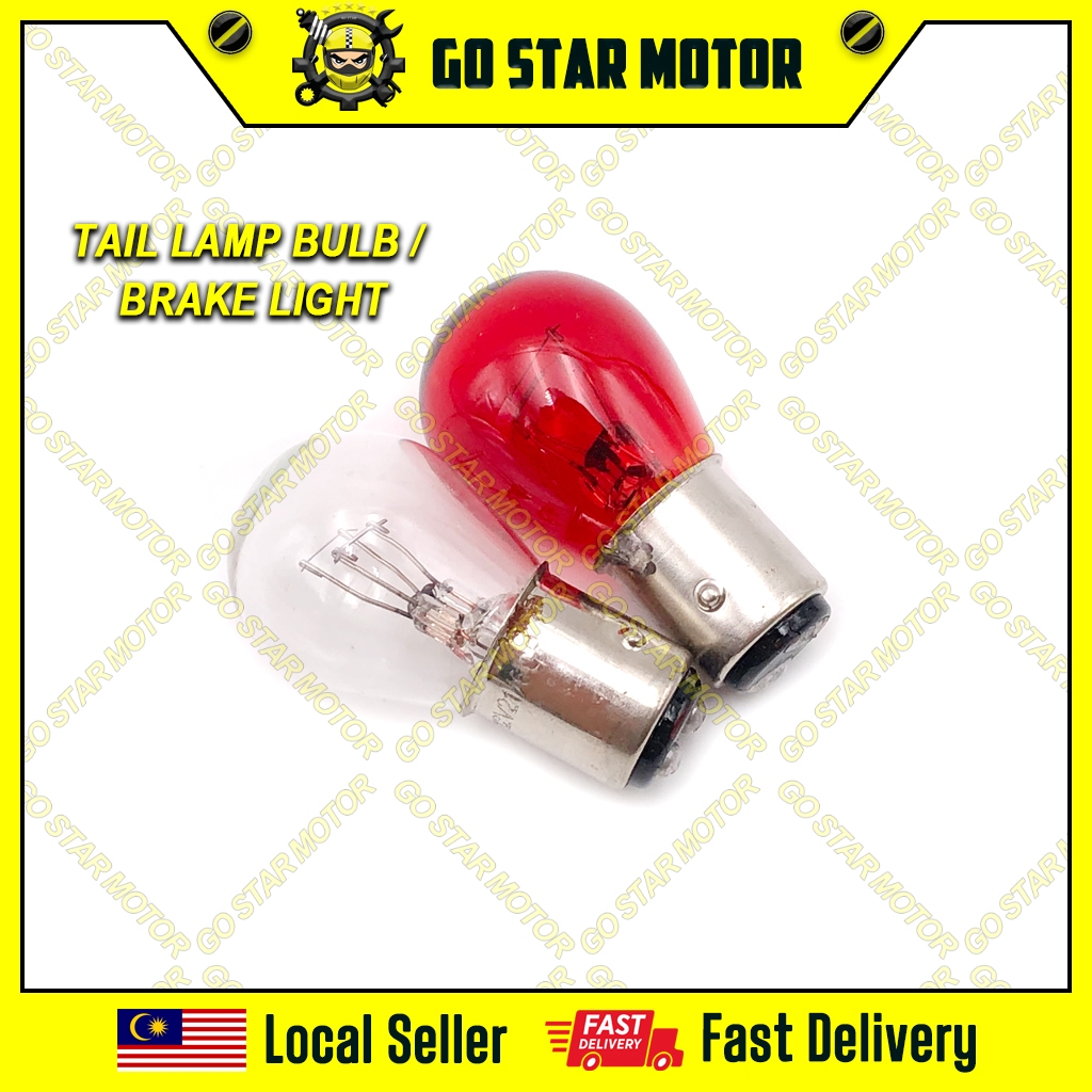 [ 1 Pcs ] BULB 12V21 - REAR (ST) // 12V21 6CP TAIL LAMP BULB LAMPU ...
