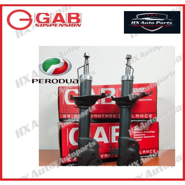 GENUINE GAB SUPER PREMIUM ABSORBER FOR PERODUA AXIA & BEZZA. | Shopee ...