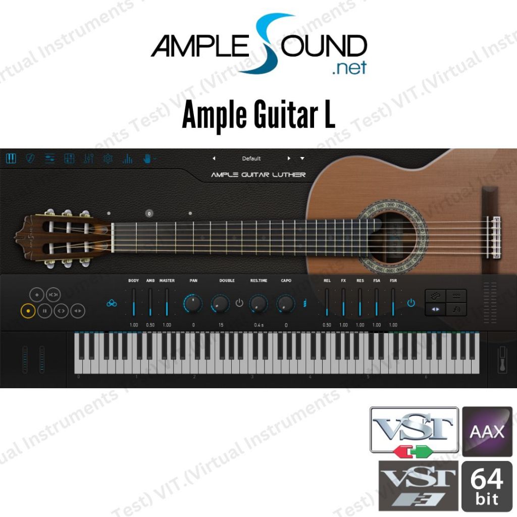🎹 Ample Guitar L 𝐯𝟑.𝟕.𝟎 (Win/Mac) VSTi, VSTi3, AAX, AU x64 🎵 Ample ...