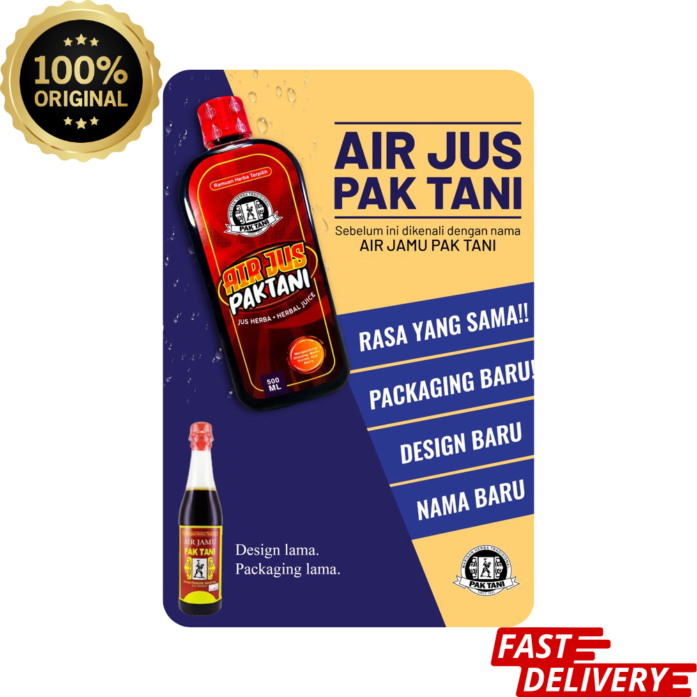 Air Jus Pak Tani (Herbal Tonic) | Shopee Malaysia