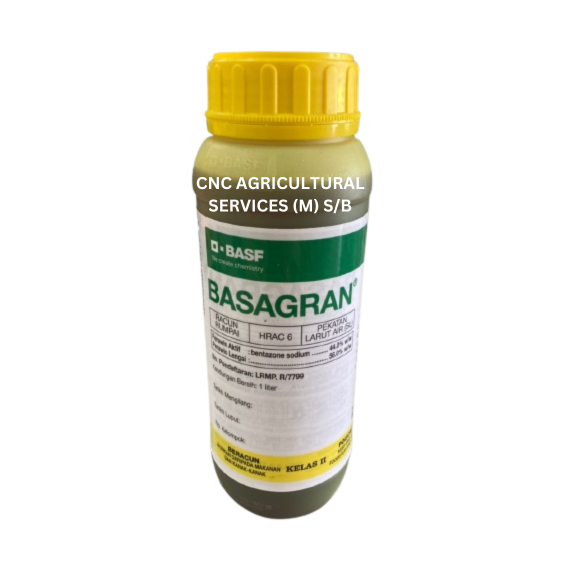 Basagran SL 1L BASF Bentazone Sodium 44.0% Herbicide Racun Rumput ...