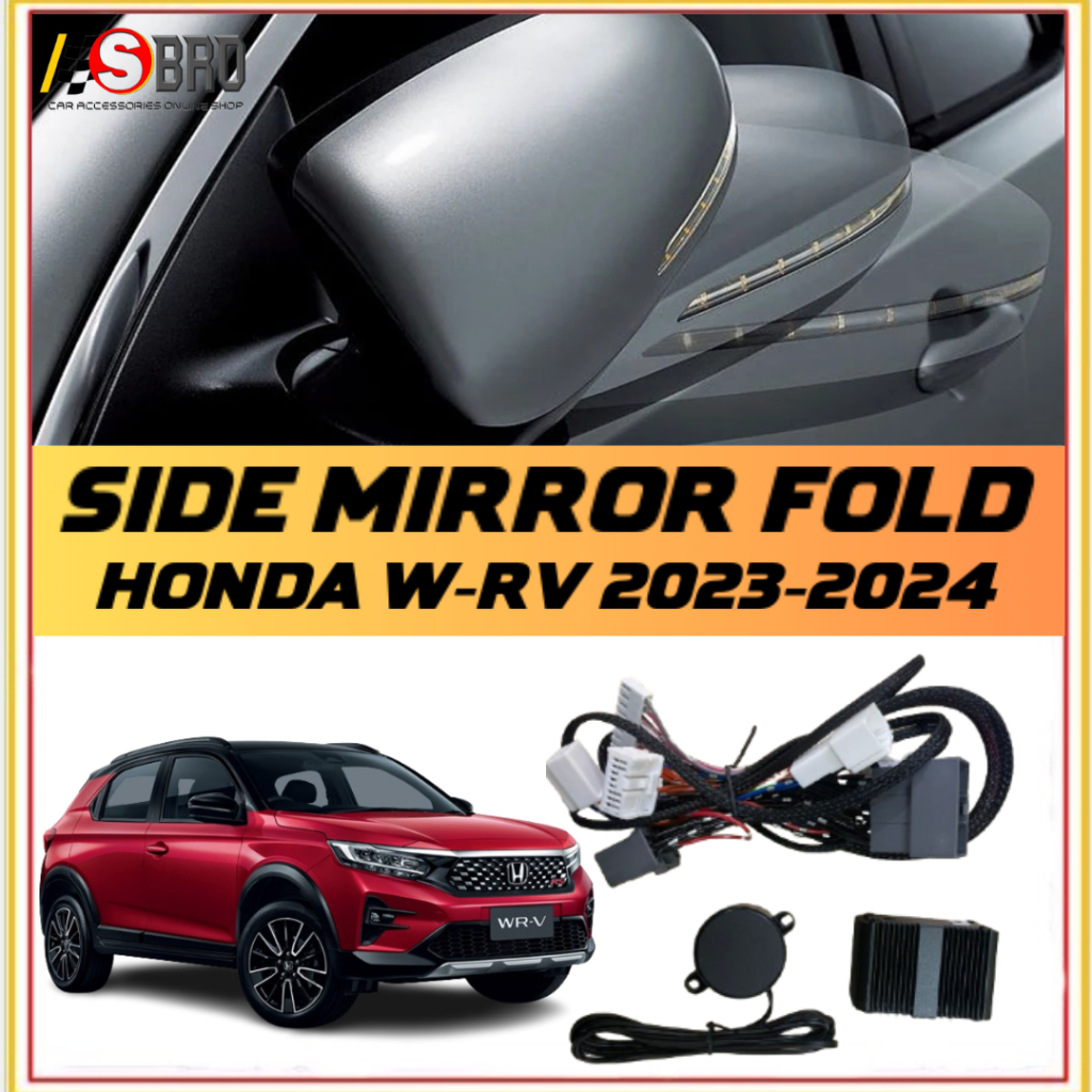 HONDA WRV 2023 Side Mirror Auto Fold System Socket Plug & Play UNLOCK ...
