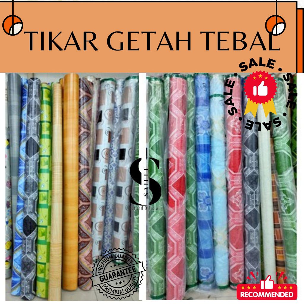 TIKAR GETAH S.K FLOORING(TEBAL) BOLEH ALAS MEJA DAN ALAS LANTAI ( GOOD ...
