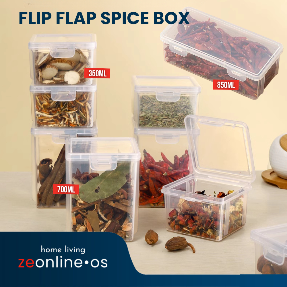 Flip Flap PP Plastic Food Sub-Packed Box Container Multi-purpose ...