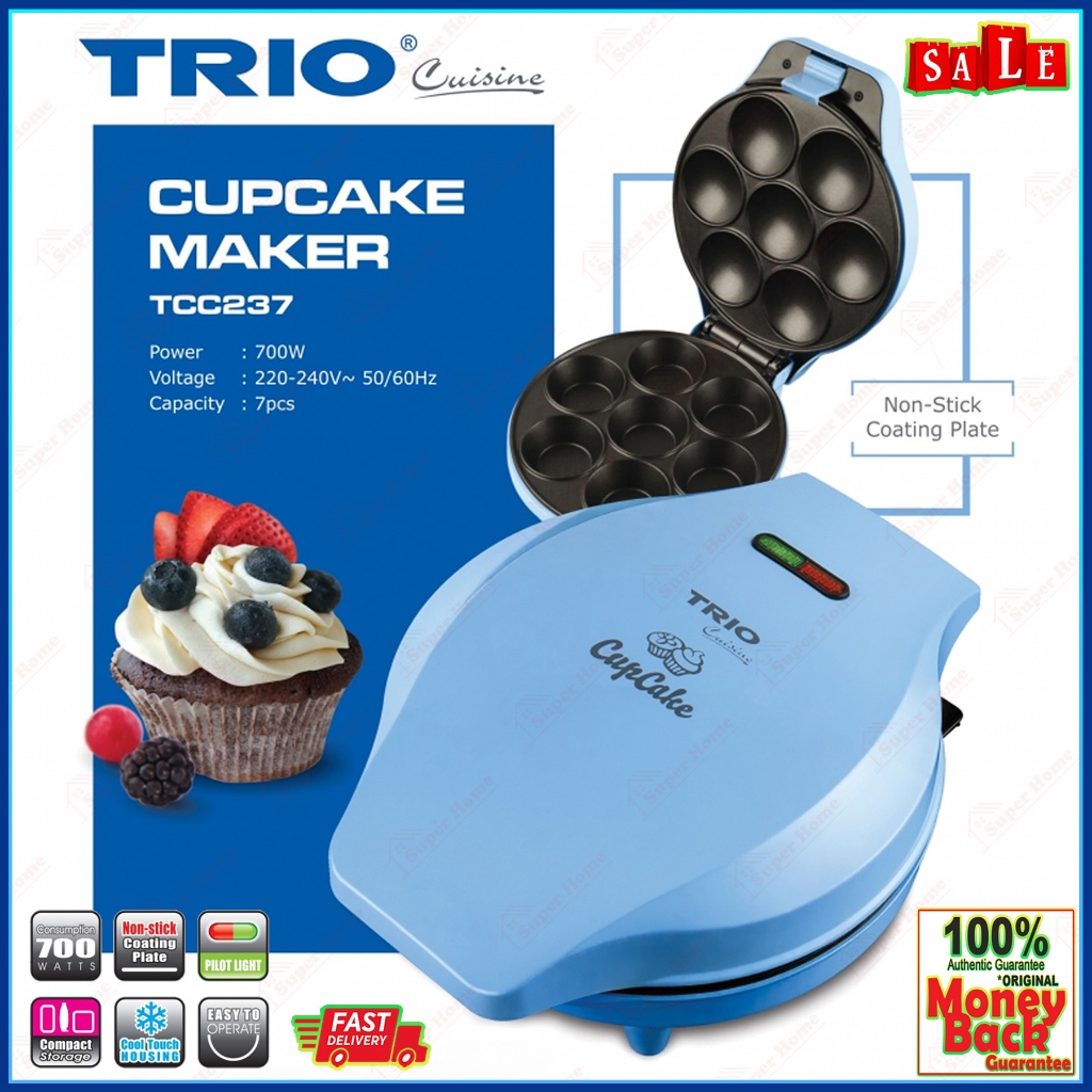 TRIO Cupcake Maker TCC-237 Non-Stick | Shopee Malaysia