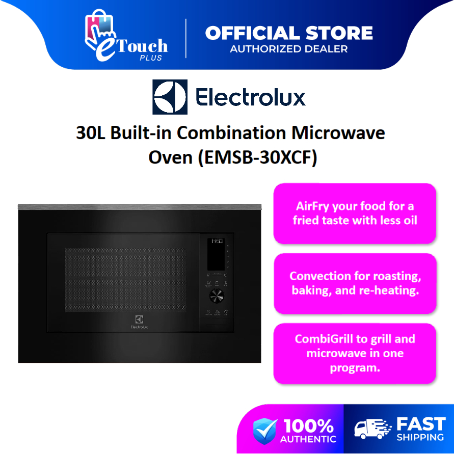 Electrolux [ EMSB30XCF ] 60cm UltimateTaste 900 Built-In Combination ...