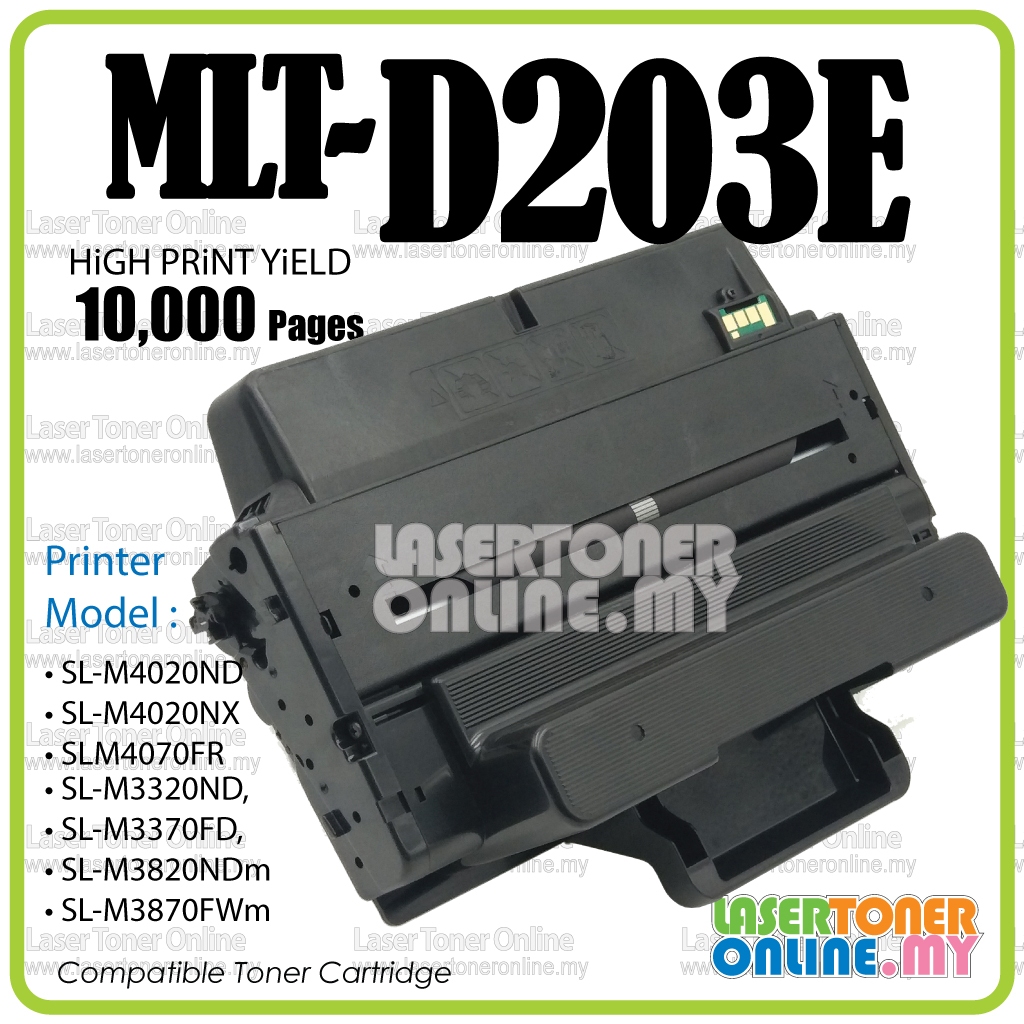 MLT-D203e MLT D203 SLM3820 SLM3820ND SLM3870 SLM3870FW SLM4020ND ...