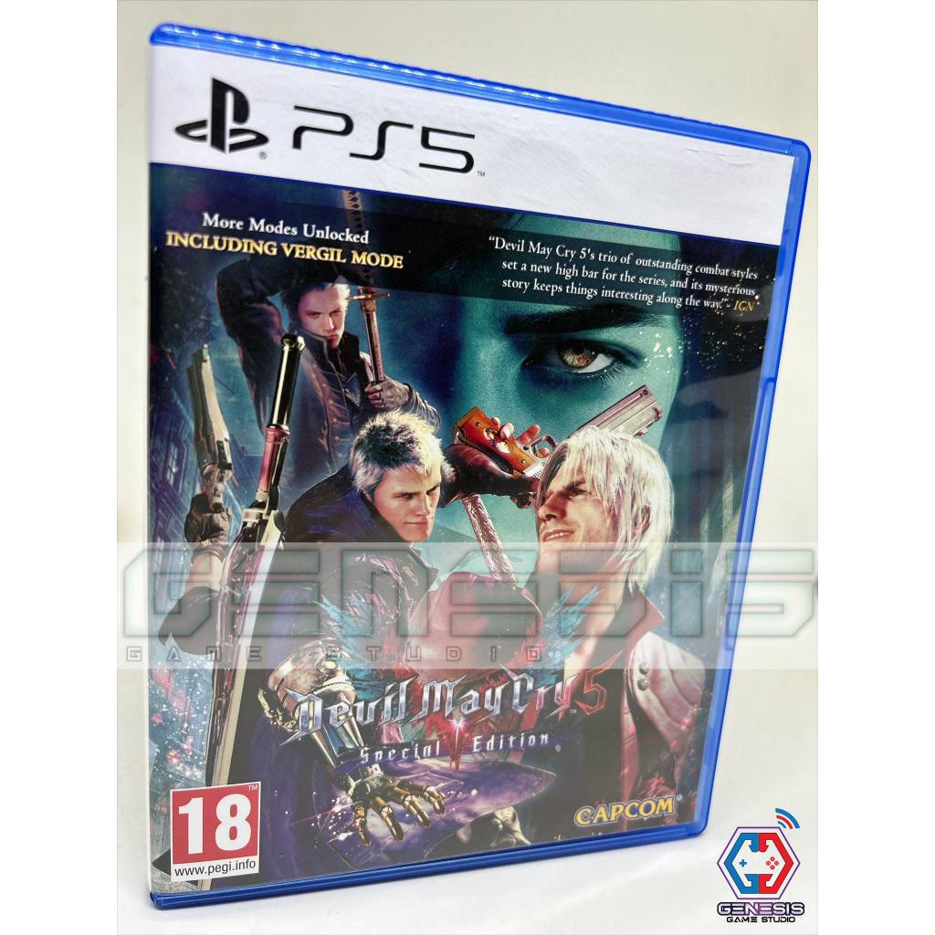 [USED R2/ENG] PS5 Devil May Cry V Special Edition - Physical GameDisc | Shopee Malaysia