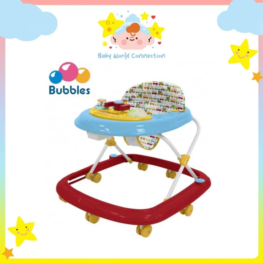 Bubbles Baby Walker - Truckie/ Adjustable Heights High Quality Kids Learning Walker | Shopee ...