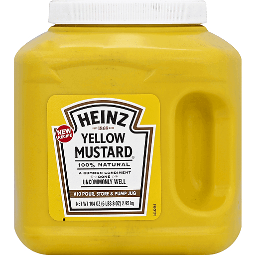 HEINZ Yellow Mustard Jug 104oz | Shopee Malaysia