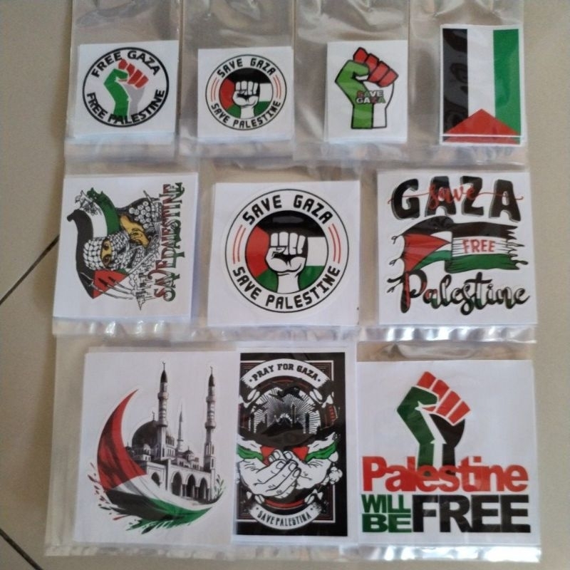 Save gaza kereta sticker waterproof pvc stickers | Shopee Malaysia