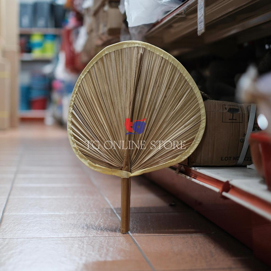 Traditional Kipas Satay / Kipas BBQ / Kipas Tangan Daun Tai / Satay Fan ...