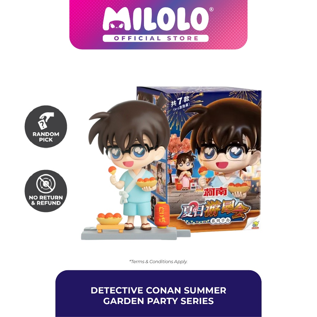 [MILOLO] DETECTIVE CONAN SUMMER GARDEN PARTY Series Blind Box ...