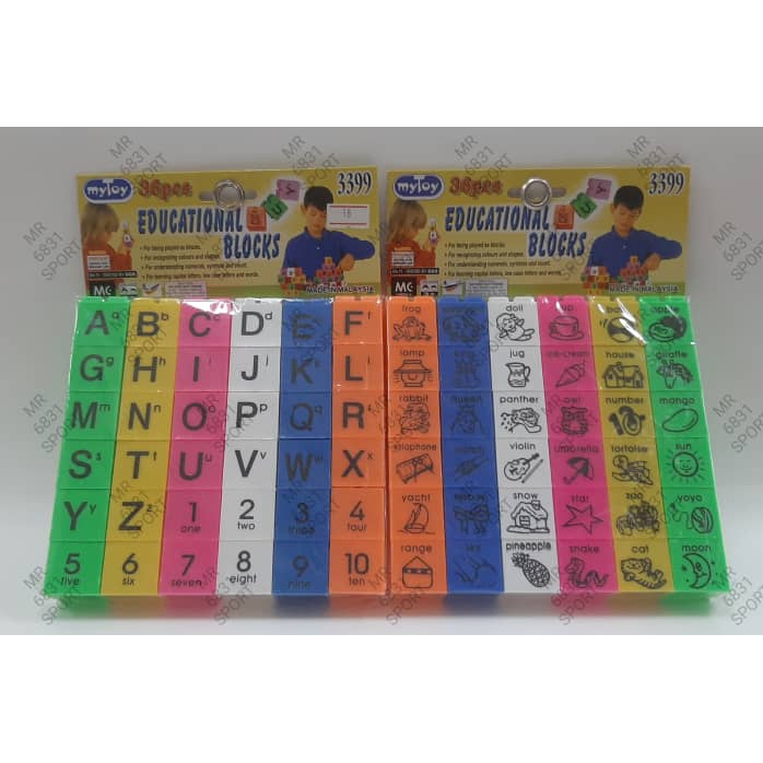 ABC Educational Building Block/ABC 教育积木 | Shopee Malaysia