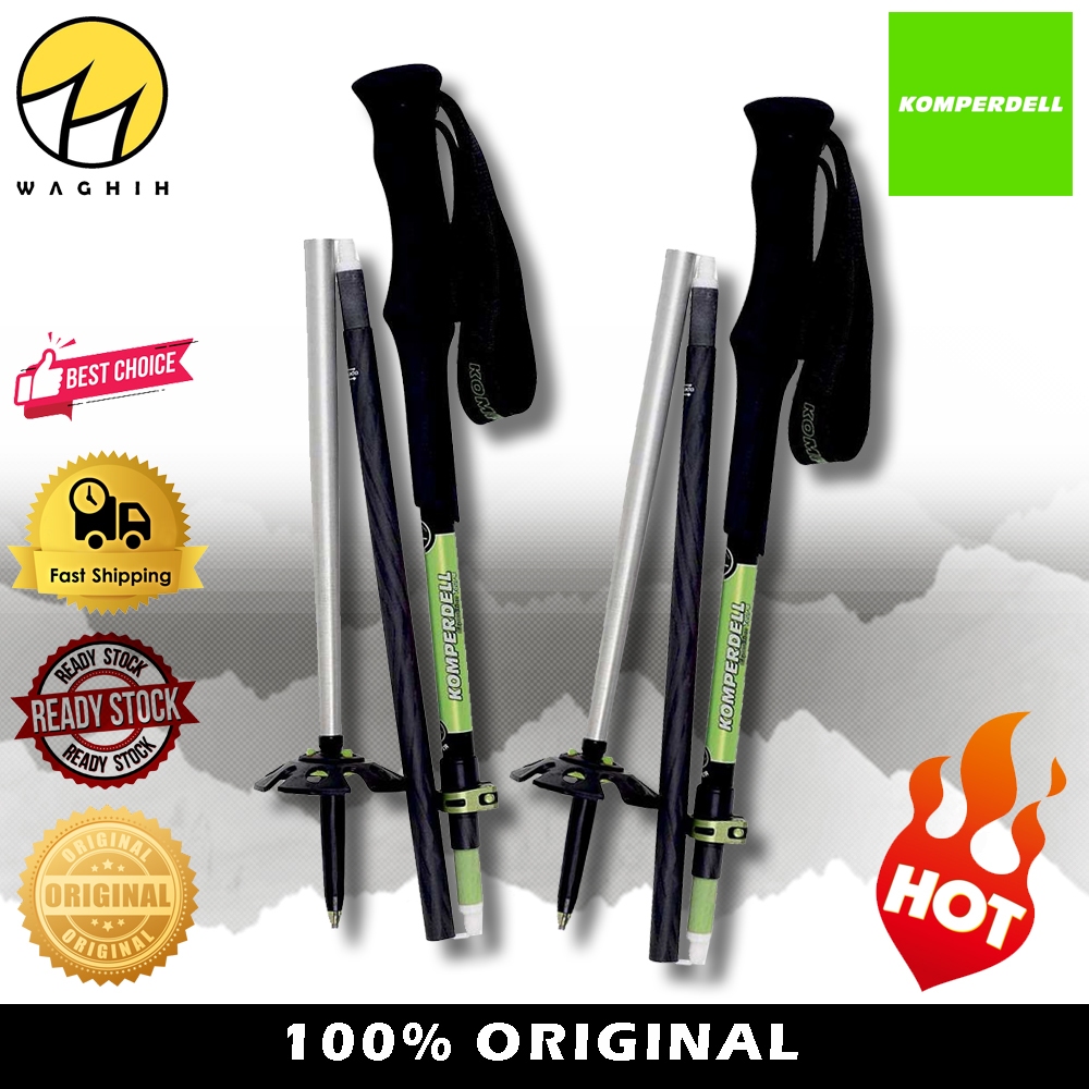 🔥100% ORIGINAL🔥KOMPERDELL CARBON EXPEDITION TOUR V4 FOLDABLE CARBON ...