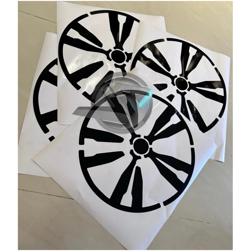 (Ready Stock) S1166# Honda Jazz Wheel Rim Car Sticker ( 16” inch Rim ...