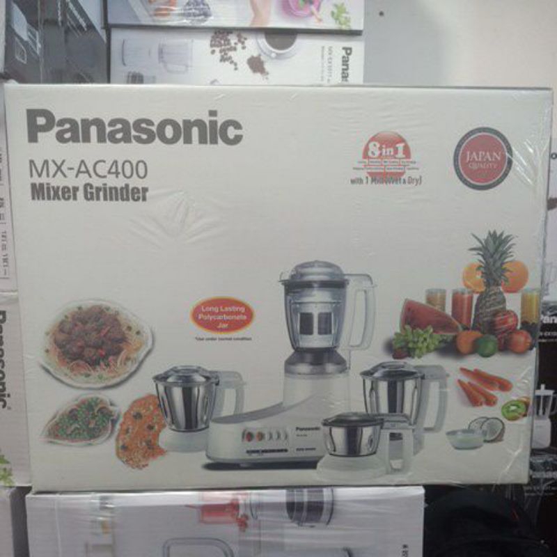 Panasonic Blender [ 8 in 1 ] MX-AC400 Mixer Grinder. | Shopee Malaysia
