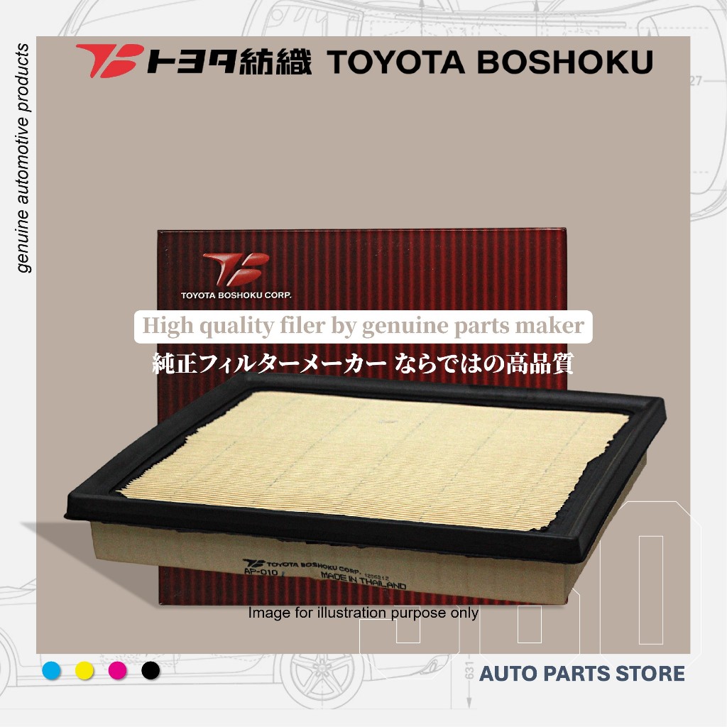 [BOSHOKU] AIR FILTER TOYOTA CAMRY HARRIER LEXUS ES350 17801-31130 ...