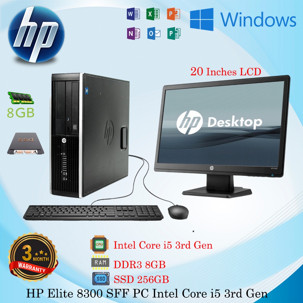 HP Compaq Elite 8300 SFF PC Intel Core i5 3rd Gen | Shopee Malaysia