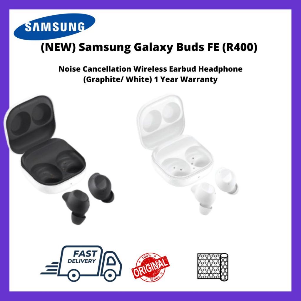 [New] Samsung Galaxy Buds FE (R400) Noise Cancellation Wireless Earbud ...