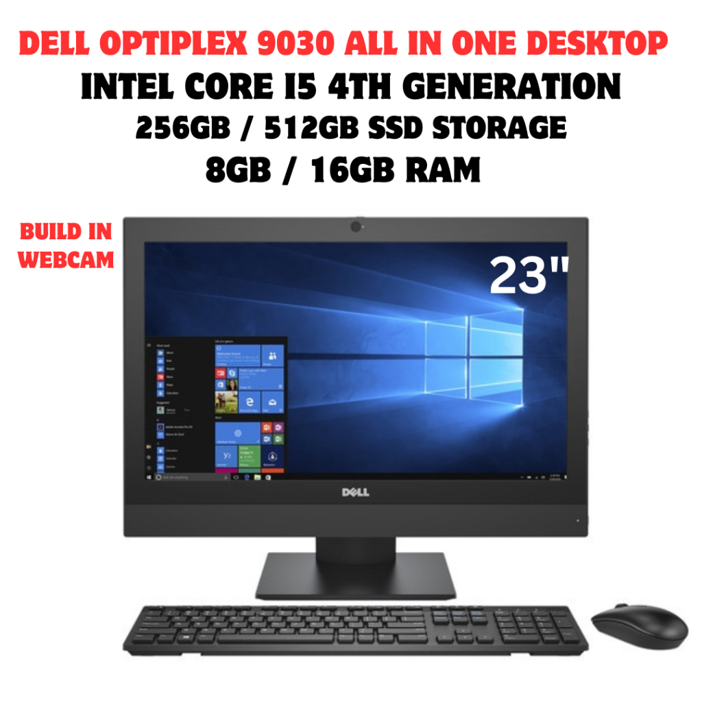 DELL All in One PC i5 i7 AIO mix Model Refurbished | Shopee Malaysia