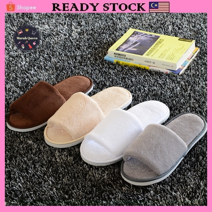 Indoor Slipper Home Anti Slip Shoes Soft Warm Cotton Slipper Women Men ...