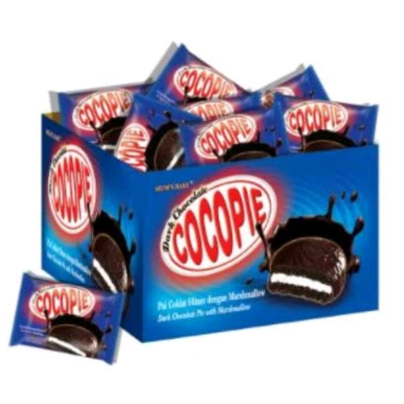 Mum's Bake Cocopie Marshmallow Cake (Dark Chocolate) 25g x 24pcs ...