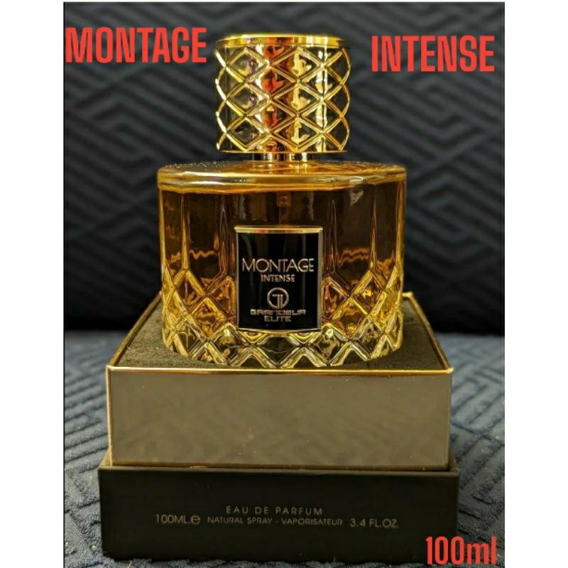 Montage Intense Eau De Parfum 100ml 3.4 FL OZ By Grandeur Elite ...