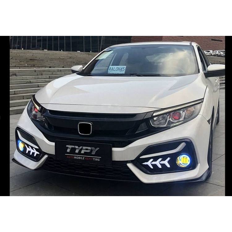 HONDA CIVIC FC / SI BUMPER LED DRL DAYLIGHT COVER | Shopee Malaysia