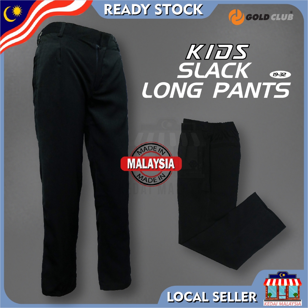 𝐆𝐎𝐋𝐃 𝐂𝐋𝐔𝐁 Kids Slack Pant/ Seluar Budak Slack / Kids Long Pant #LOP 545 ...