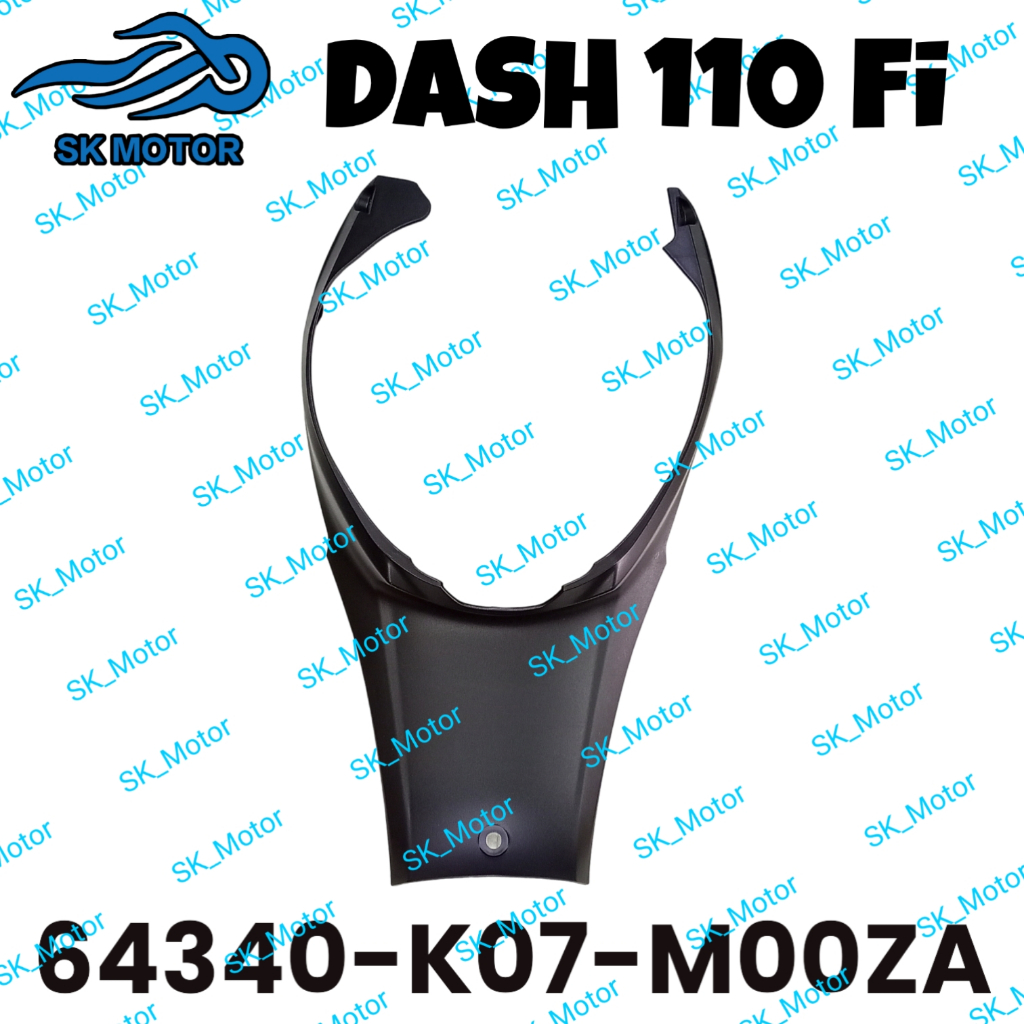 Honda WAVE DASH 110 Fi Original Inner Cover Full Set / Kaver Hitam Handle Rear Meter Horn Tank ...