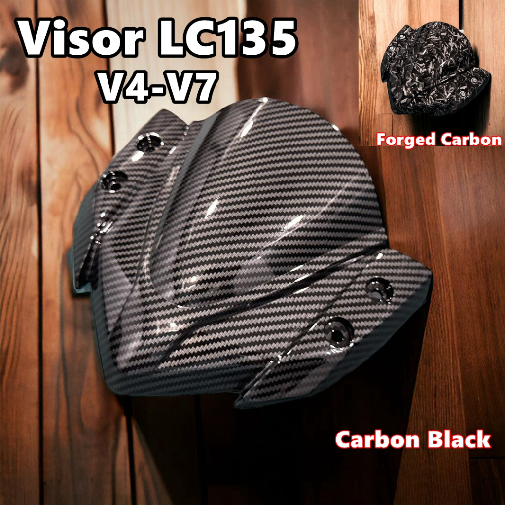 YAMAHA Lc135 v4 v5 v6 v7 BATMAN Visor Windshield Cowling Lens Cap ...